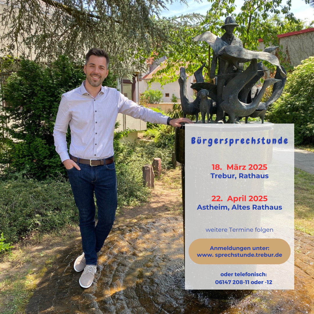 Weitere Bürgersprechstunden: Gemeinde Trebur